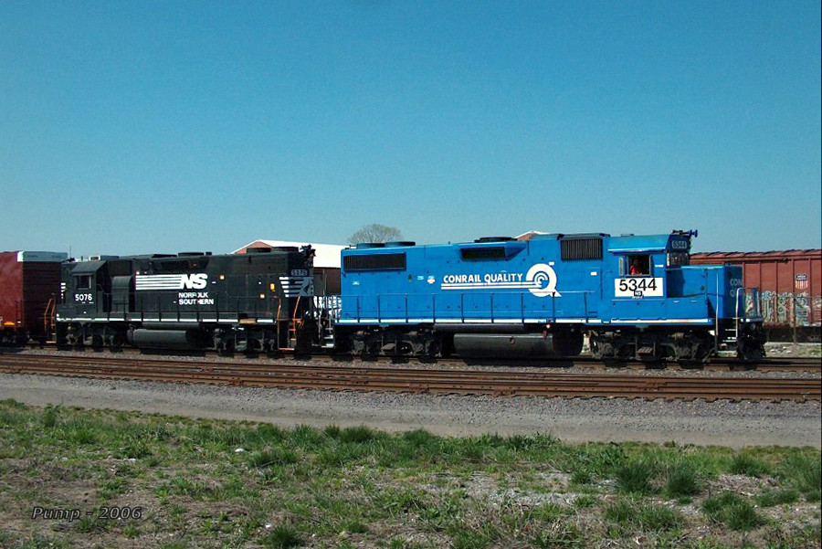 Northbound NS Local Train